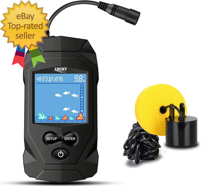 Portable Fish Finders Wired Transducer Kayak Fish Finder Kit Portable ...