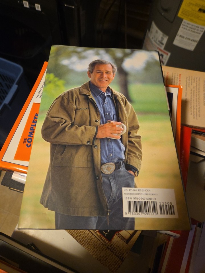 Decision Points George W. Bush Signed Ist. Edition Book - Excellent ...