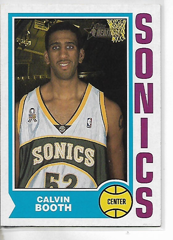 2001-02 Topps Heritage Calvin Booth Card | eBay