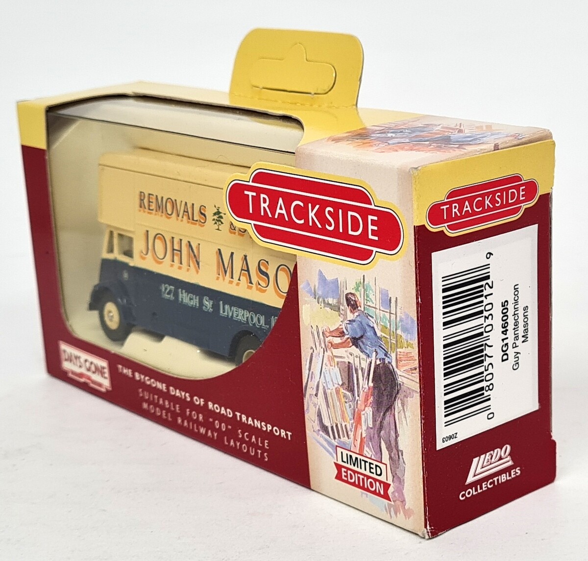 Trackside 1/76 - Guy Pantechnicon Masons Removals Diecast Model Truck ...