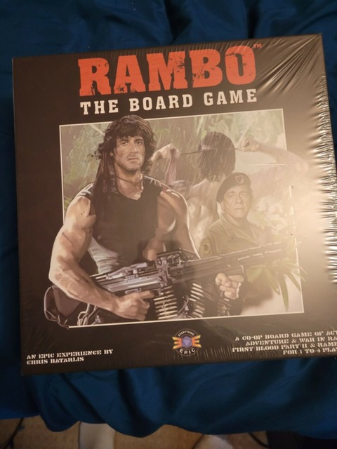 Rambo The Board Game 52ct Detailed Miniatures Map Tiles Everything Epic ...