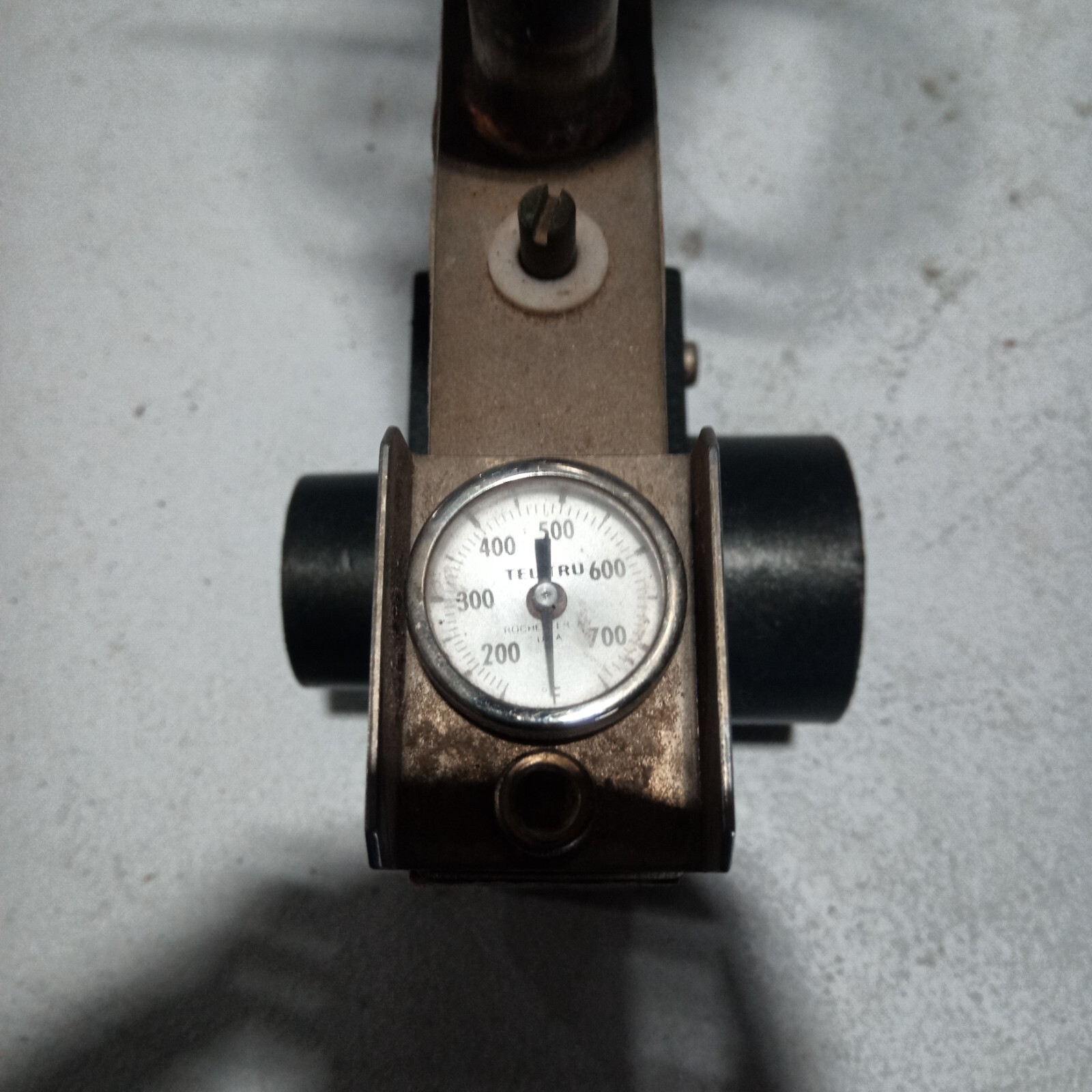 McElroy Plastic Pipe Fusion Iron Plate Heater 800W 120V 214501 w/ 1-1/4 ...