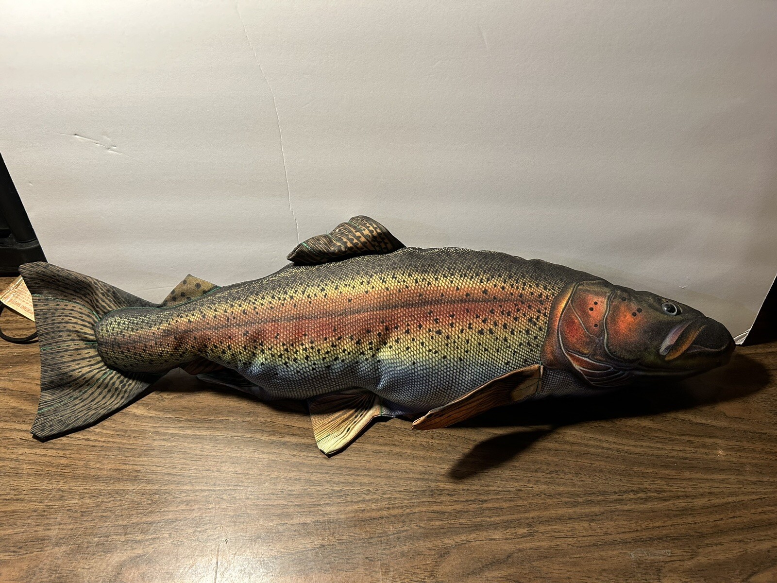 Rainbow Trout Fish Plush Toy Stuffed Animal Pillow 28 in. by Salamander ...
