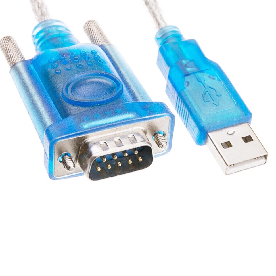 For USB 2.0 To RS232 COM Port 9 Pin Serial DB25 DB9 Adapter Cable ...