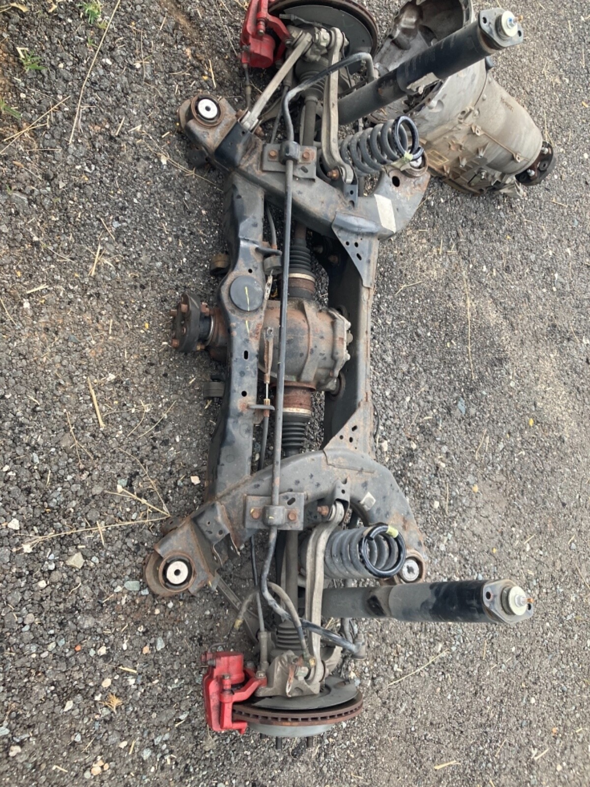 Front and rear subframe drop out from 2006 dodge magnum rt awd | eBay