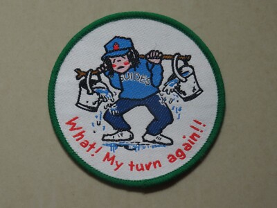 What! My Turn Again!! Guide Badge {Collecting Water} | eBay