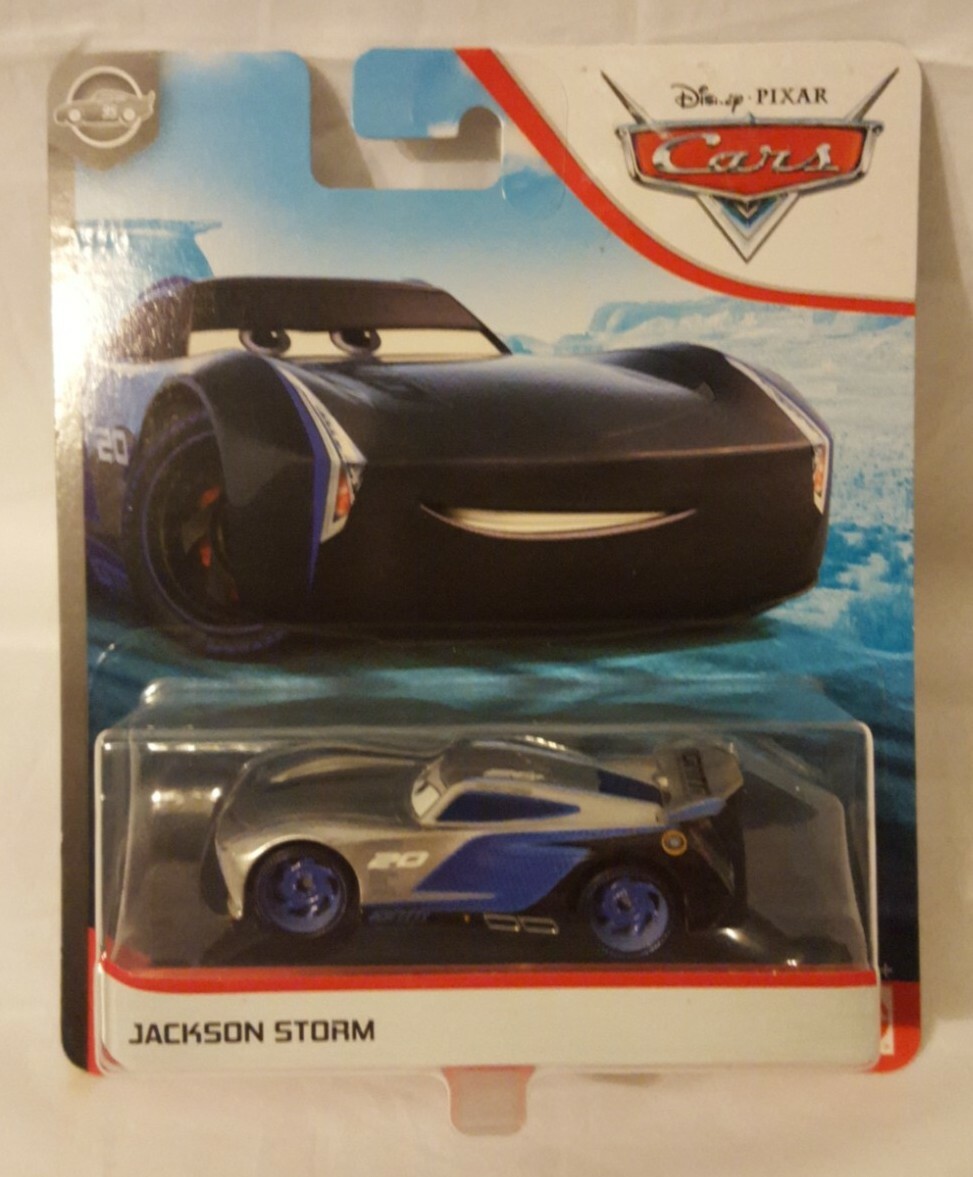 Disney Pixar World of Cars 2 3 Silver Collection Jackson Storm