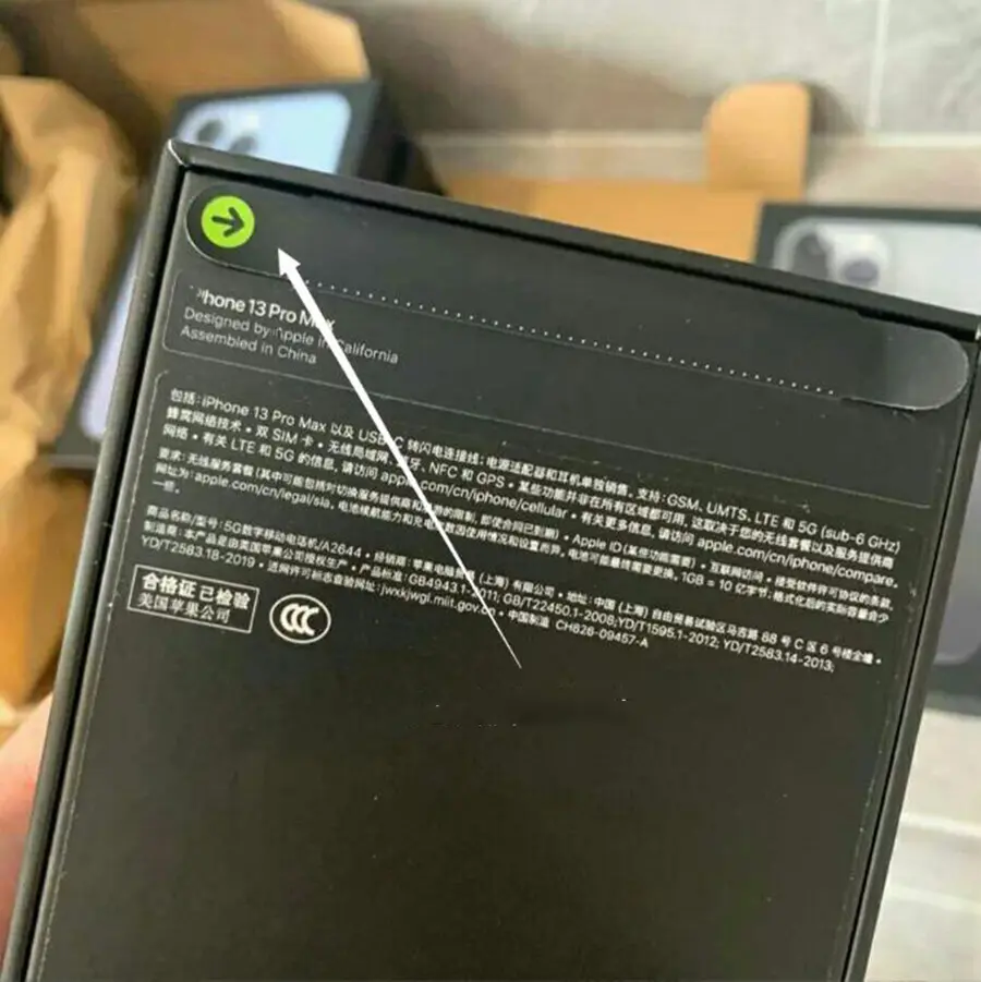 10PCs Package Box Seal Sticker For Apple iPhone 14,15 Pro 2 Sealing ...