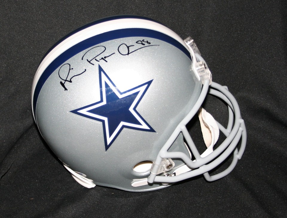 MICHAEL IRVIN Signed "PLAYMAKER" Dallas Cowboys Helmet Autograph PSA ...