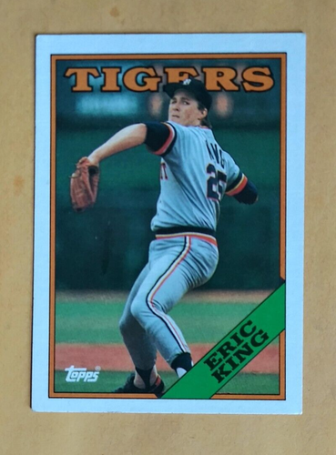 1988 Topps Baseball Card Eric King Detroit Tigers #499 | eBay