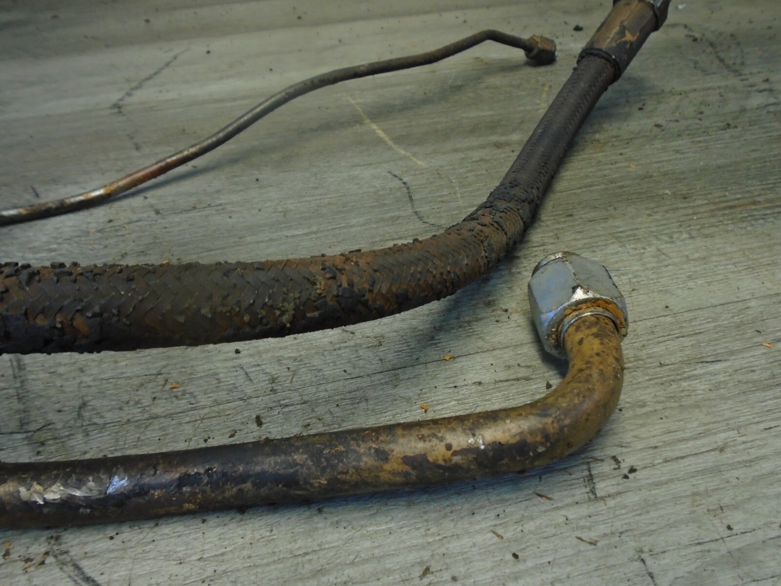 Backhoe Case 580 Super K Boom Arm Hydraulic Boom Lines Hose Tubes | eBay