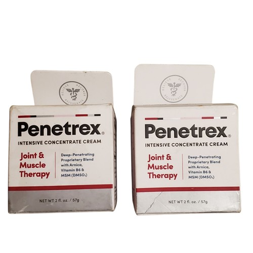 2 Pack Penetrex Pain Relief Therapy Intensive Concentrate Cream 2x 2oz ...