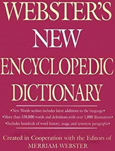 Webster's New Encyclopedic Dictionary Hardcover Inc. Staff Merria | eBay