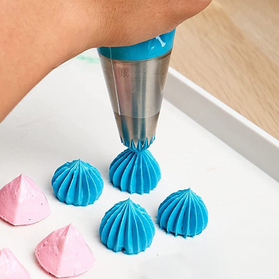 Cake Decorating Long Term Use Piping Tips Extrude Patterns Tips Cookies ...