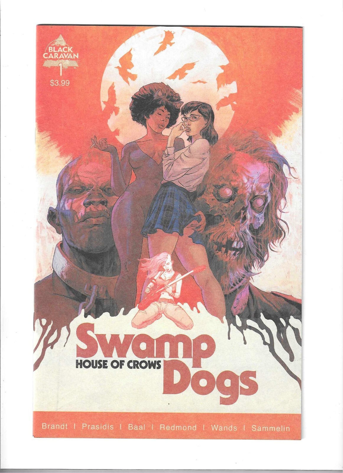 Swamp Dogs House Of Crows #1 Sammelin Cover A NM Black Caravan | eBay