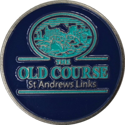 St. ANDREWS (The Old Course) Logo FLAT Golf BALL MARKER | eBay
