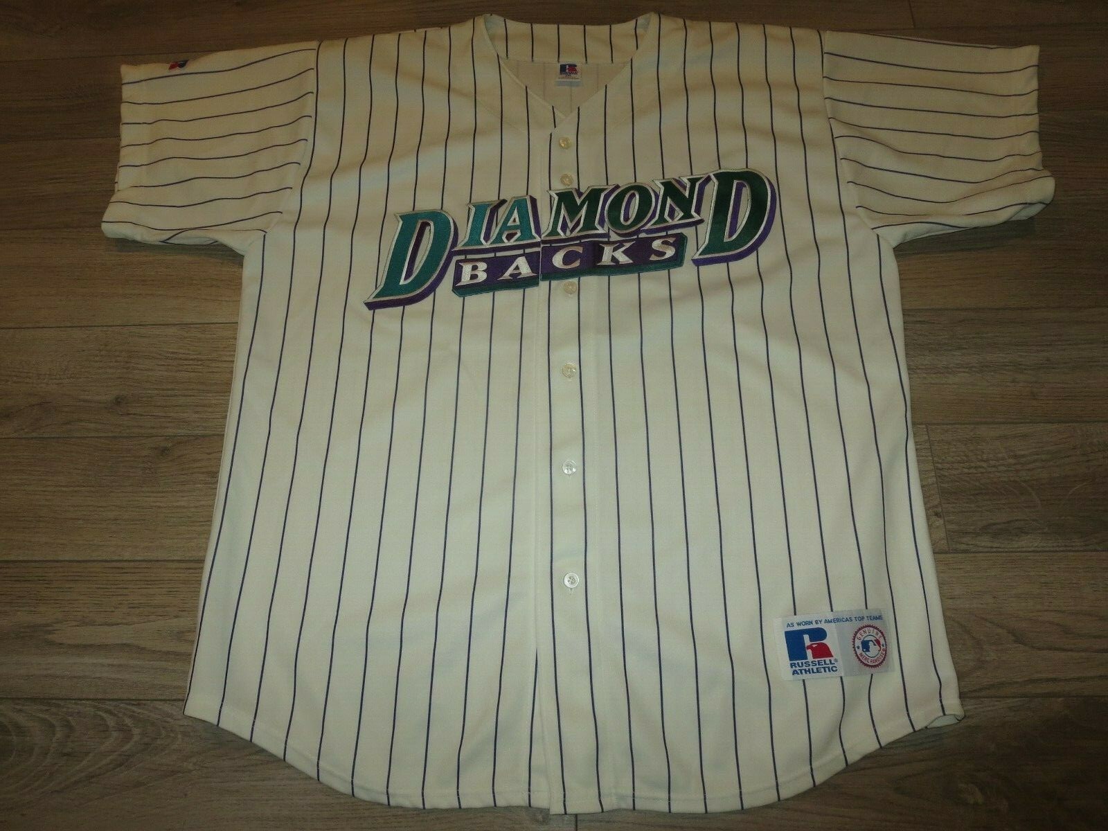 Arizona Diamondbacks 1998 Inaugural Season MLB Russell Athletic Jersey ...