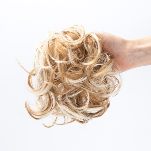 UK Large Thick Messy Bun Scrunchie Ponytail Hair Piece Extensions Clip ...