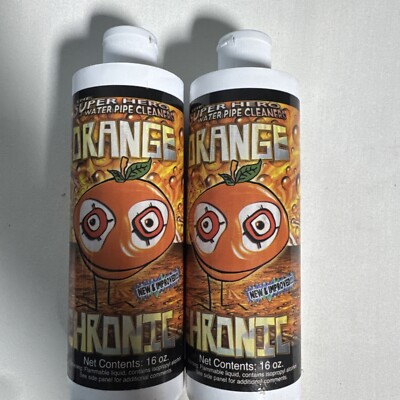 Orange Chronic Glass Cleaner 16 oz Bottle ( 2 Pack) (Free Shipping ...