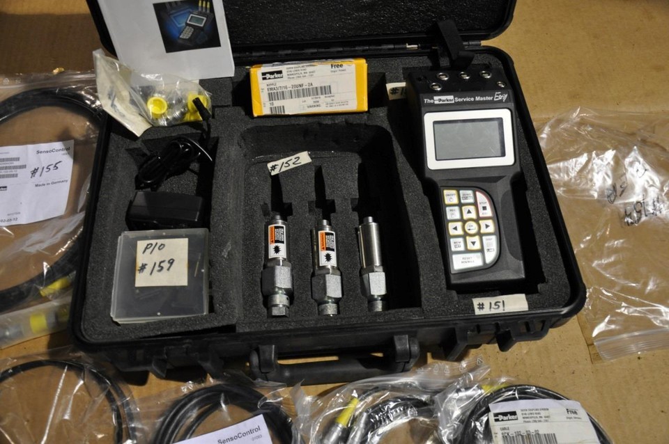 Parker SensoControl Service Master Easy Diagnostic Kit Part # PDSME34-6 ...