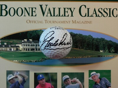 Graham Marsh Signed Golf Ball 1999-2000 Boone Valley Classic Senior PGA ...