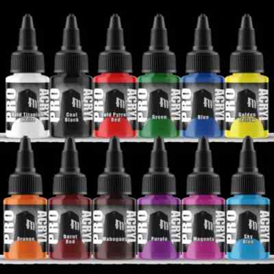 PRO ACRYL PAINT - Monument Hobbies - Choose your Color(s) - NEW - FAST ...