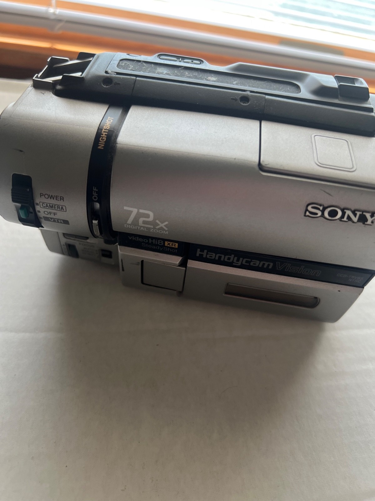 SONY HANDYCAM CAMCORDER CCD-TRV615 HI8 XR VIDEO8 8MM CAMERA NITE VISION ...