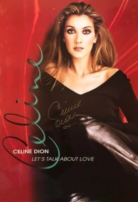 Celine Dion Nachdruck Signiertes Foto Größe 8"X11". #7 | eBay.de