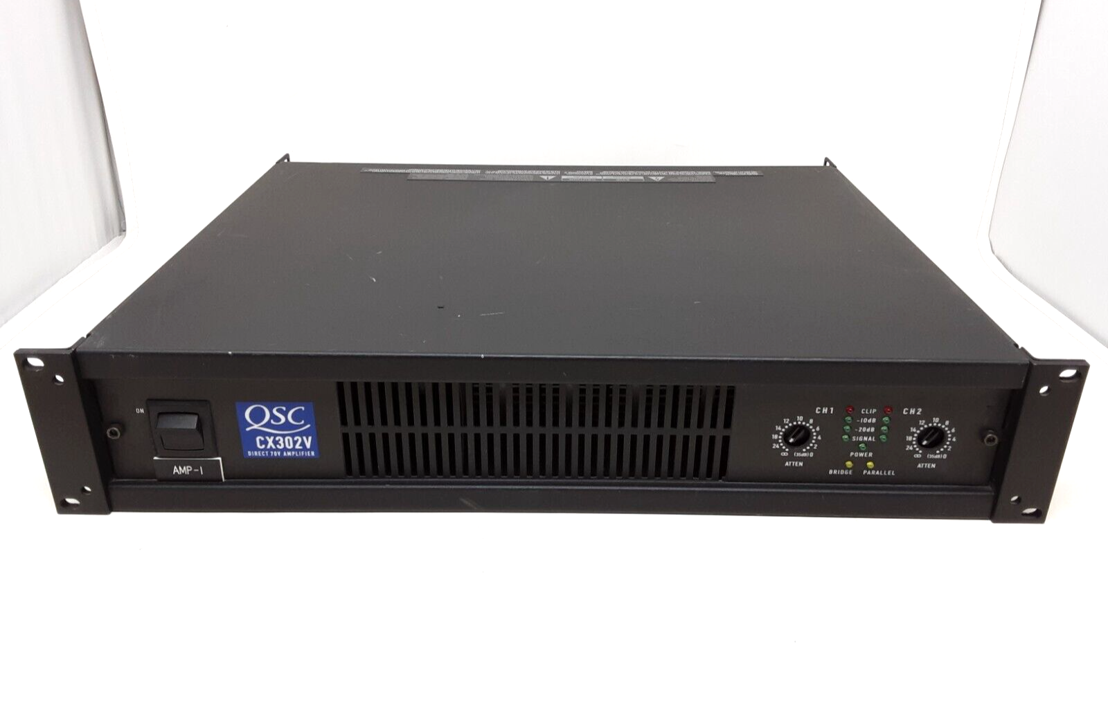 QSC CX302V 300W 2-Channel Direct Output 70V Professional Power ...