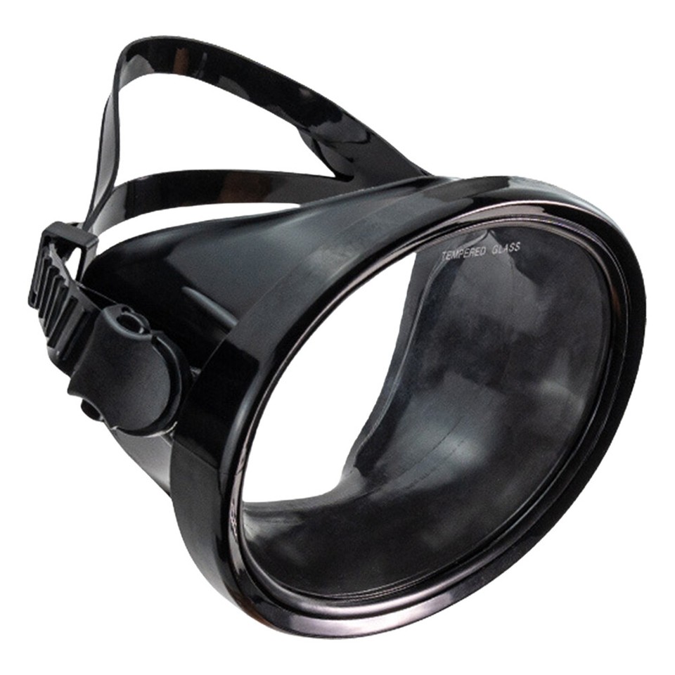 Oval Diving Mask Single Lens Scuba Mask Adjustable Scuba Goggles for ...