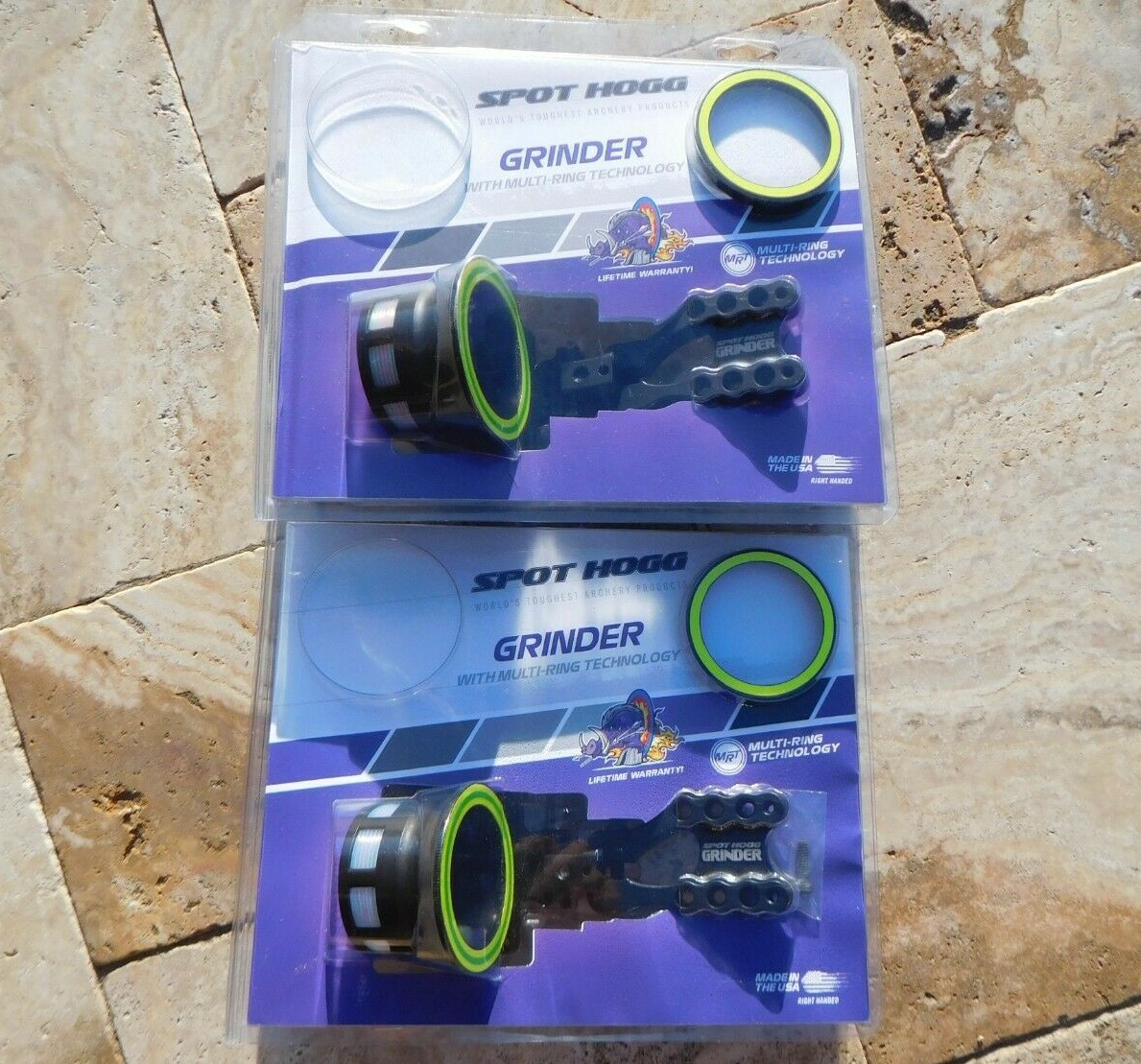 Fixed Pin Bow Sight Micro Adjust 7-pin Archery Equipment Spot Hogg ...