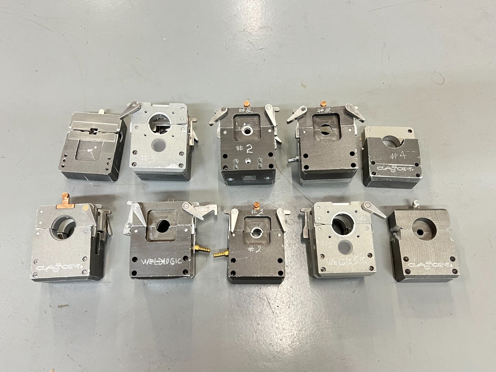 Swagelok 5H Fixture Block Lot | eBay