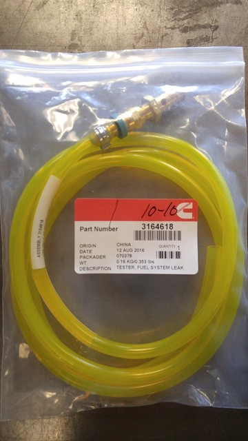 Genuine Cummins 3164618 Tester Fuel System Leak for sale online | eBay