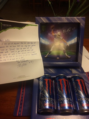 Rob Gronkowski, #87, signed monster package, gronk, monster, gronk ...