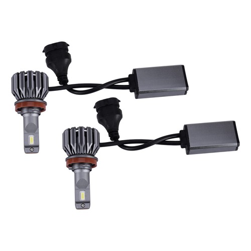 2pc H11 LED Headlight Conversion Kit Car Beam Bulb Driving Lamp 6000K ...