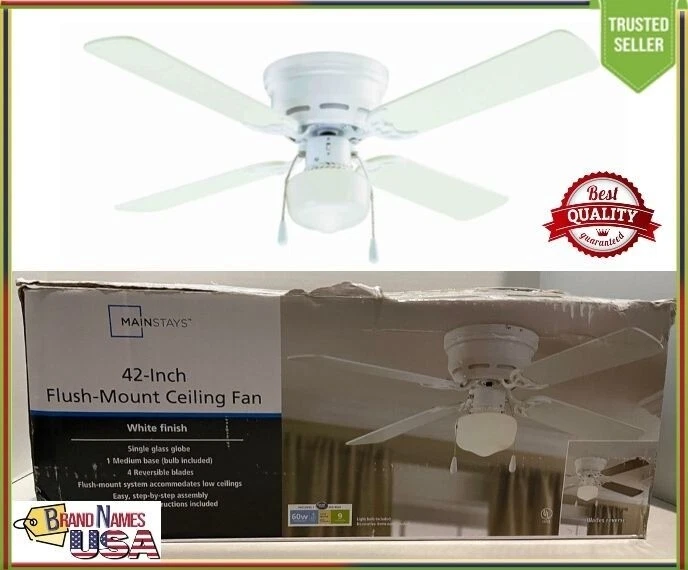Mainstays 42 Inch Ceiling Fan Instructions | Shelly Lighting