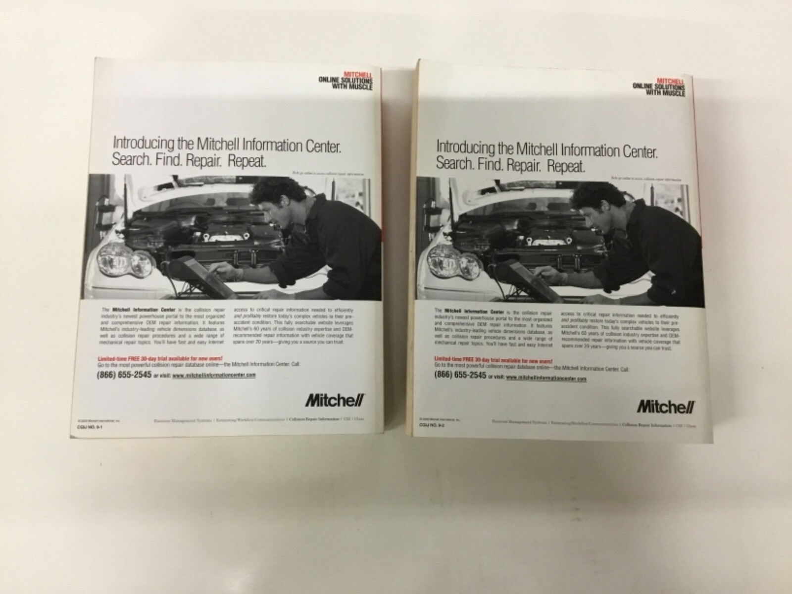 2009 Asian 1 & 2 Mitchell Collision Estimating & Reference Guides | eBay