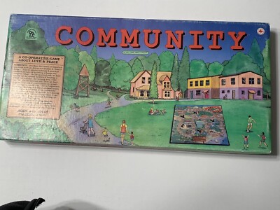 Vtg Family Pastimes Community Board Game A Co-Operative Game About Love ...