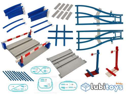 Lego® Railway 4.5V TRAIN Tracks 150 151 154 156 157 180 181 182 183 | eBay