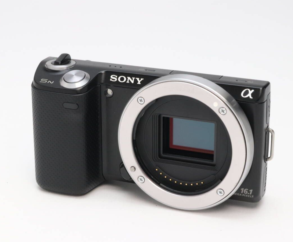 SONY NEX 5N Black Body 16.1MP High - Sensitivity Compact Size Full HD ...