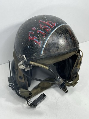 Vintage Military U.S. Army CVC Tanker Tank Helmet Trench Art Hand ...