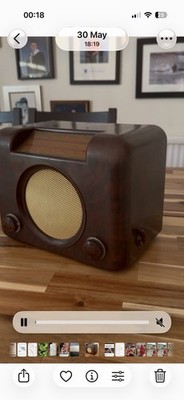 Bush DAC 90A Classic Vintage Valve Radio, 1950s Bakelite, Collectible ...