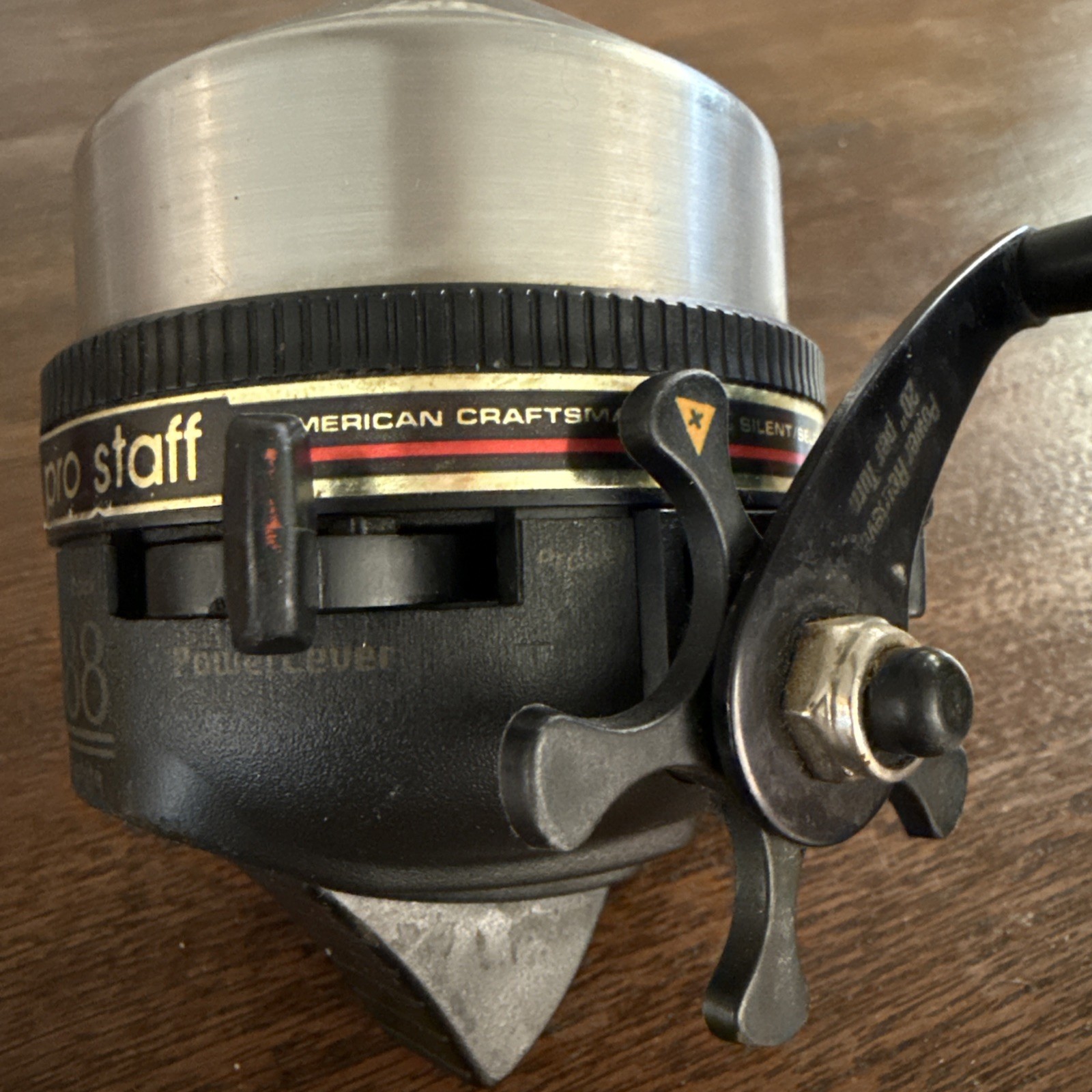 Vintage Zebco 888 Graphite Pro Staff Spin Cast Fishing Reel - Made in ...