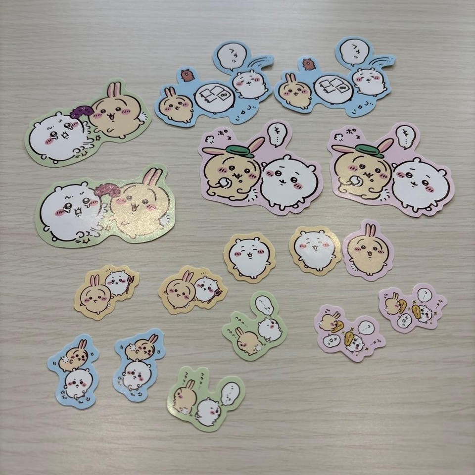 Rabbit Chikawa Sticker Set | eBay