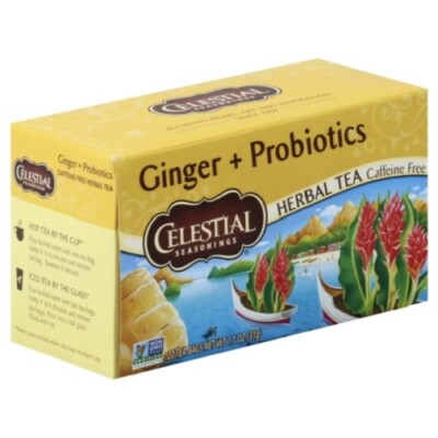 Celestial Seasonings Tea Ginger + Probiotics | eBay