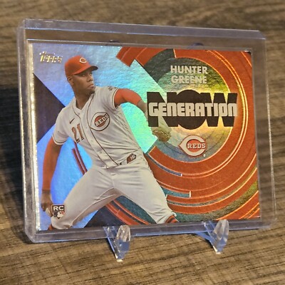 2022 Update Generation Now RC Hunter Greene - Cincinnati Reds | eBay