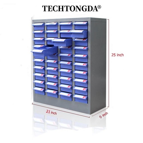 Metal Part Cabinet with 40 Drawer Key Storage Shelf Organizer Locker ...