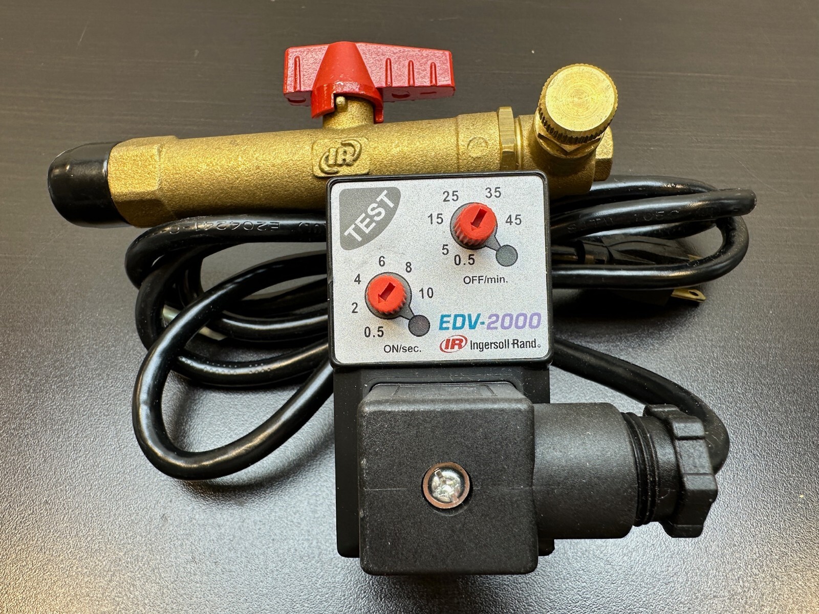 NEW Ingersoll Rand EDV-2000 Electronic Drain Valve 250Psig 24..240V | eBay