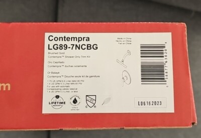 Pfister Contempra Pressure Balanced Shower Only Trim Package (LG89 ...