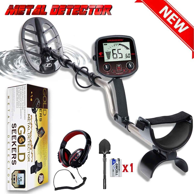 Long Range Metal Detector Waterproof Gold Hunting Treasure Gold Finder ...